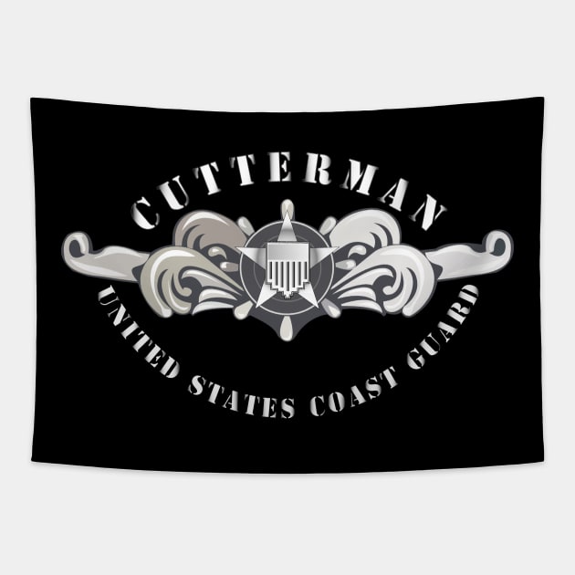 USCG - Cutterman Badge - Enlisted - Silver - Uscg Cutterman Badge ...
