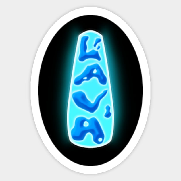 Lava lamp! - Lava - Sticker | TeePublic