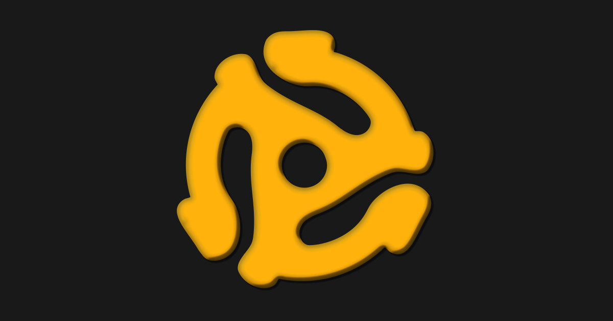 45 RPM Record Adapter - Music - T-Shirt | TeePublic