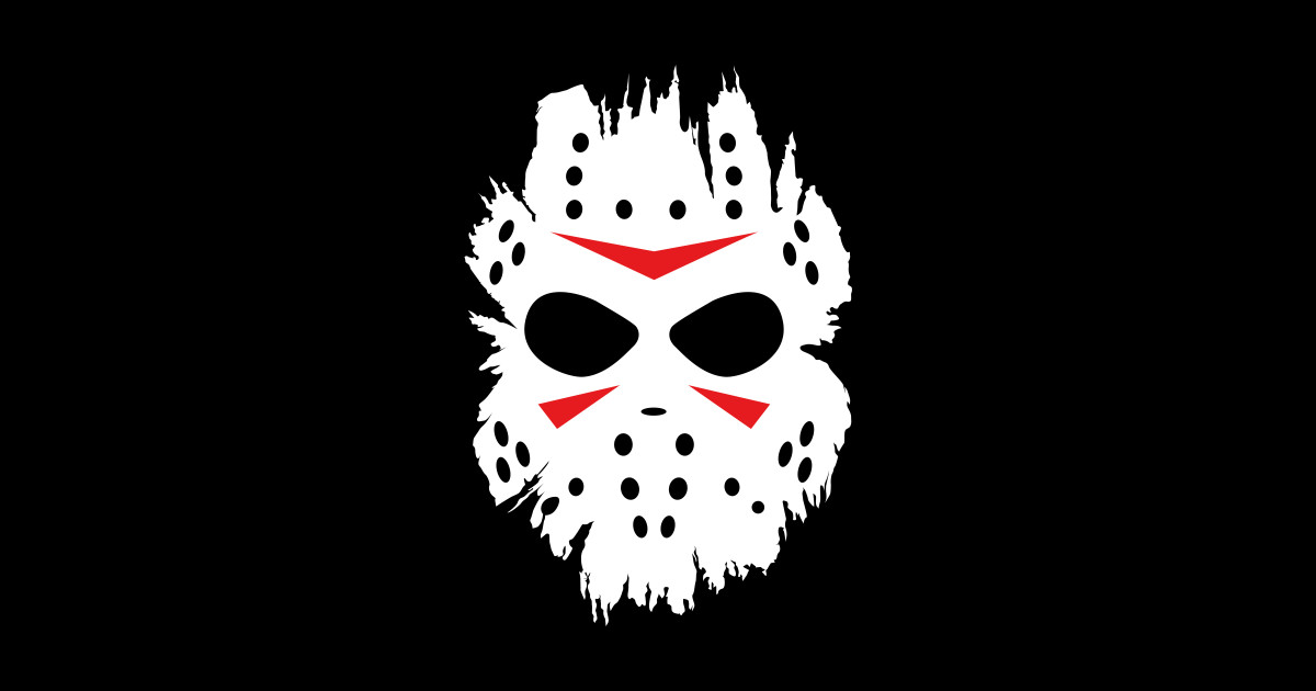 Jason Mask - Friday The 13th - Sticker | TeePublic