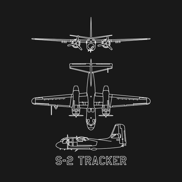 S-2 Tracker American ASW Plane Blueprints Diagrams - S 2 Tracker ...