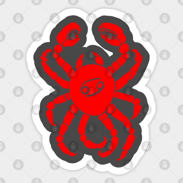Cancer Star Sign - Cancer Zodiac - Sticker | TeePublic