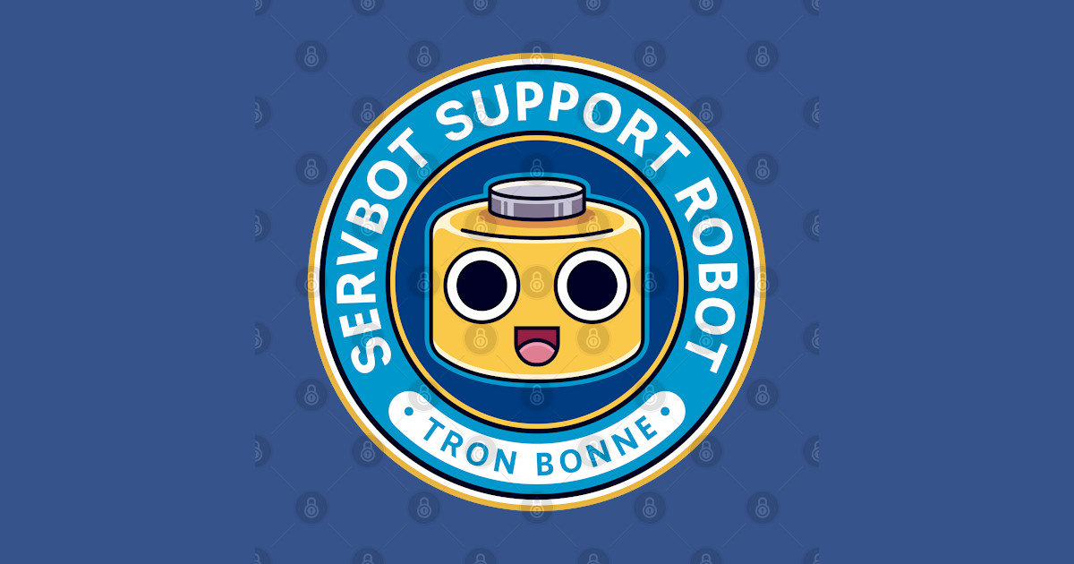 Servbot Emblem - Mega Man - T-Shirt | TeePublic