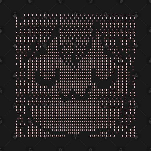 Anime ascii/dot art - UwU loli girl - Anime - T-Shirt | TeePublic