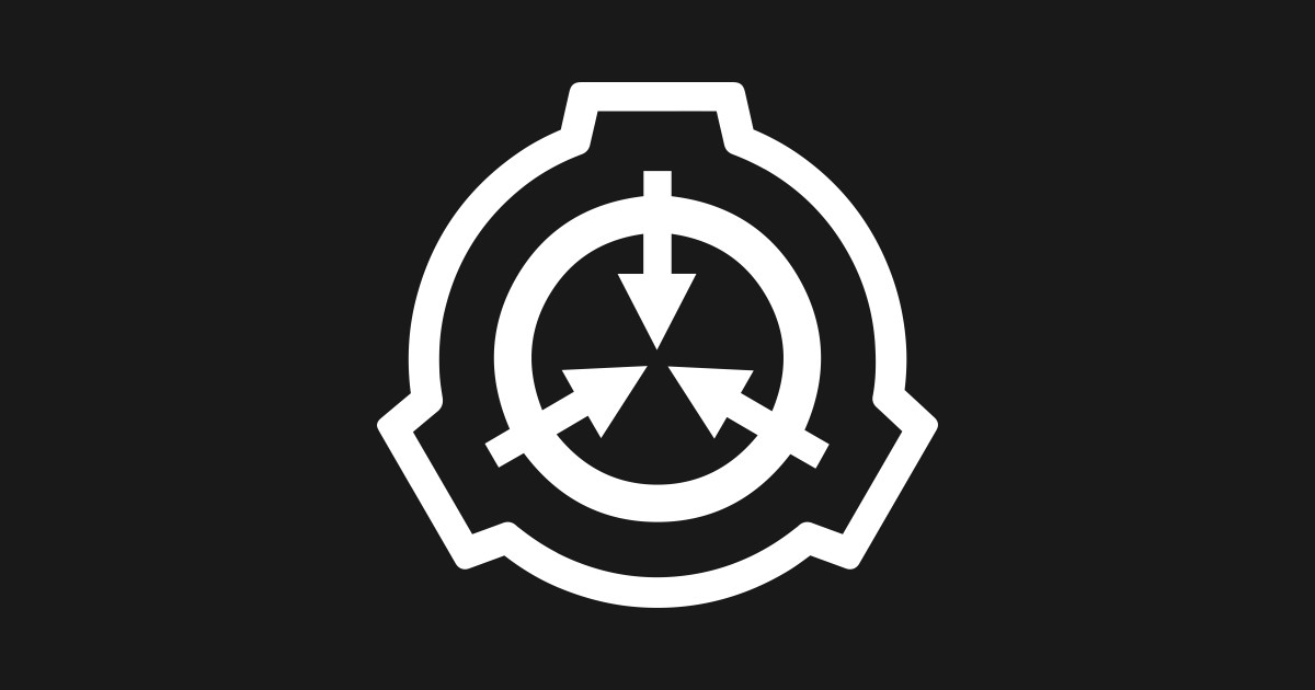 SCP Foundation Insignia (White) - Scp Foundation - T-Shirt | TeePublic