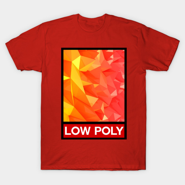 Low Poly Swift - Polygons - T-Shirt | TeePublic