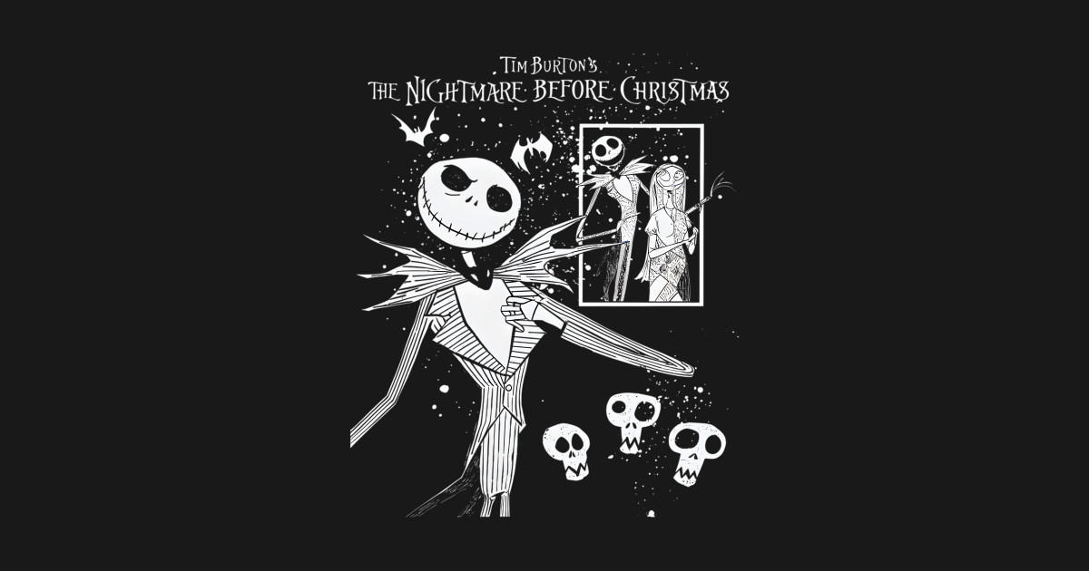 The Nightmare Before Jack Sally - Nightmare Before Christmas - T-Shirt ...