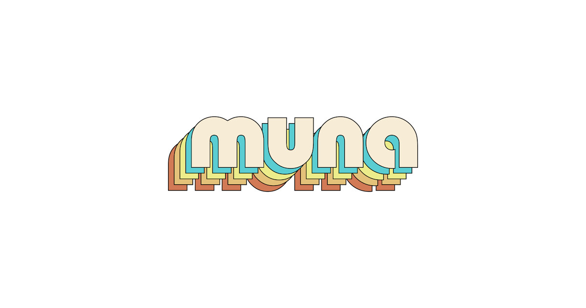 muna - vintage color - Muna - T-Shirt | TeePublic