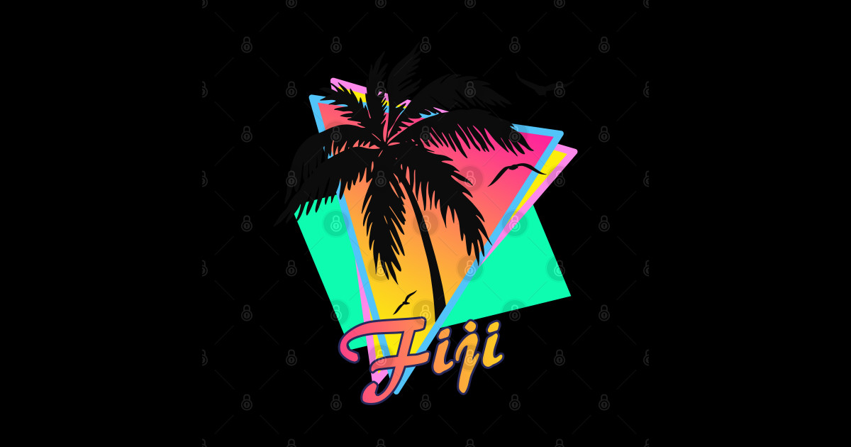 Fiji - Fiji - Sticker | TeePublic