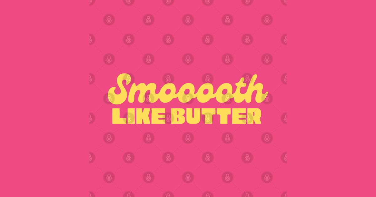 SMOOTH LIKE BUTTER BTS SHIRT KPOP MERCH LYRICS [NOT OFFICIAL MERCH ...