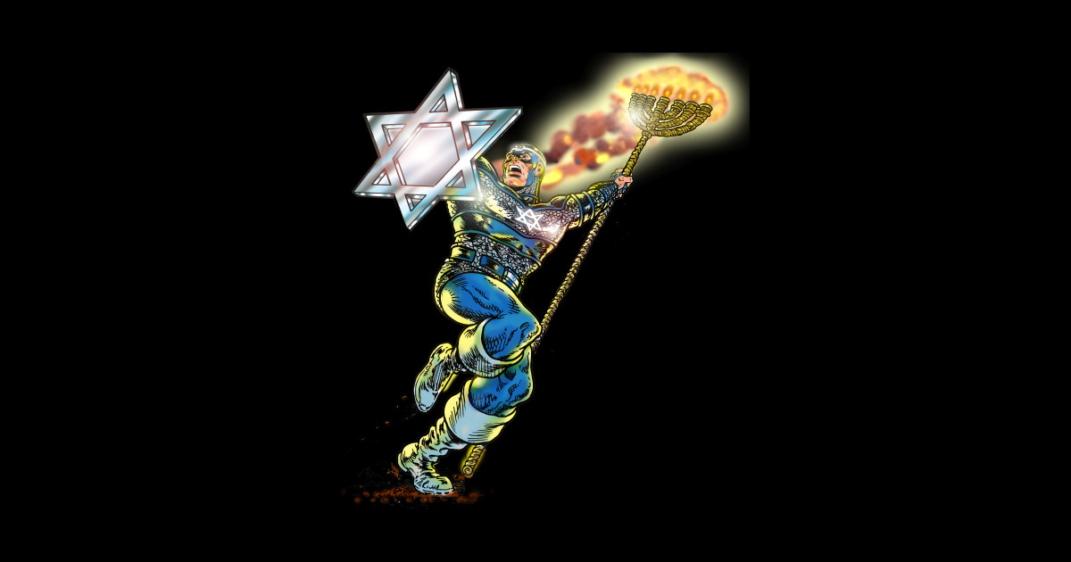 CAPT. ISRAEL figure - Captain Israel - Sticker | TeePublic