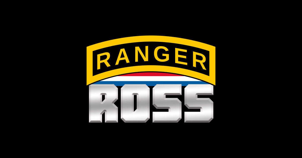 Ranger Ross - Ranger Ross - Sticker | TeePublic