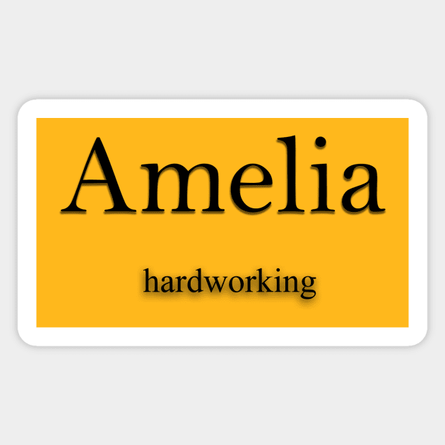 amelia name origin
