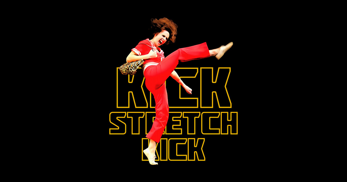 Sally OMalley Kick - Entertainment - Sticker | TeePublic