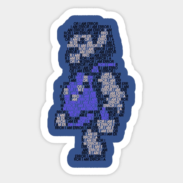 I AM ERROR - Zelda - Sticker | TeePublic