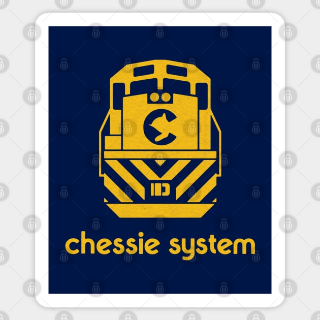 Chessie System Railroad Train Engine - Chessie System Railroad ...