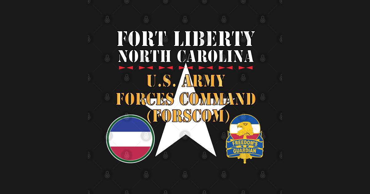 Fort Liberty North Carolina - US Army Forces Command (Forscom) SSI ...