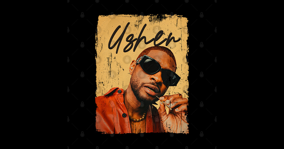 Artdrawing - Vintage Usher - Sticker | TeePublic