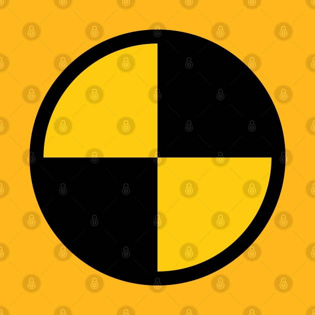 Crash Test Symbol - Crash Test - T-Shirt | TeePublic