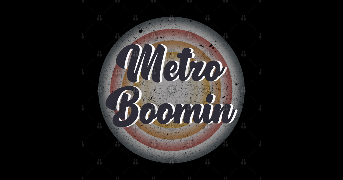 metro boomin // vintage style - Metro Boomin - Sticker | TeePublic