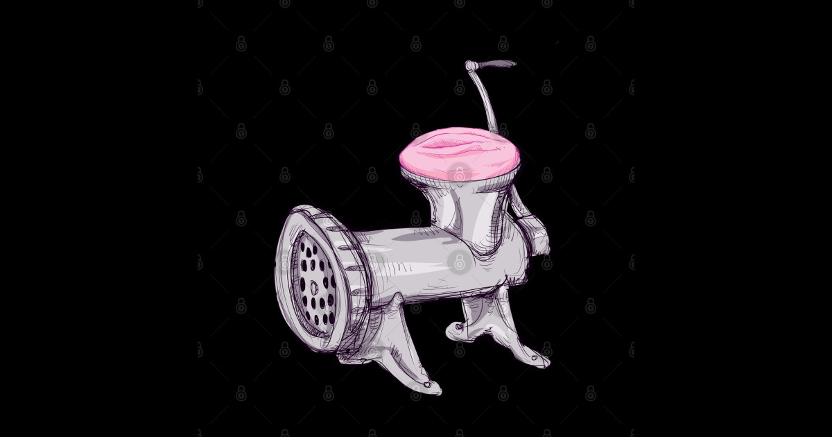 Meat Grinder - Meat Grinder - Sticker | TeePublic