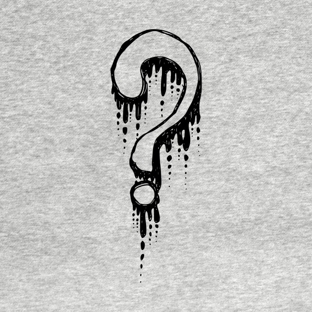 Question Mark - Question Mark - T-Shirt Designed & Sold By Beatriz Silva