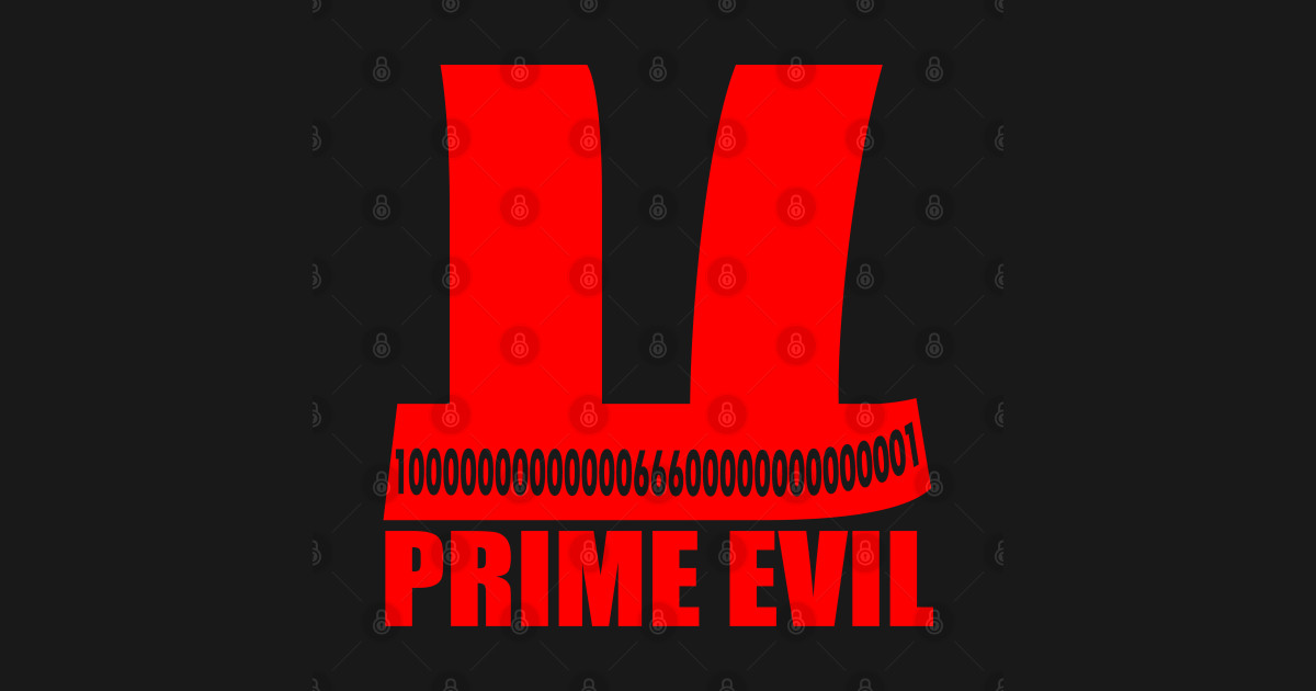 Belphegor’s Prime - Is it Prime Evil? - Math - T-Shirt | TeePublic