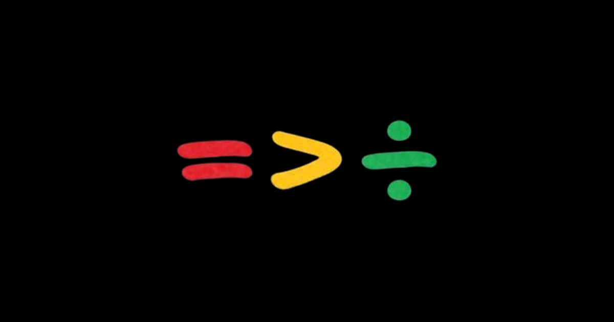 Equality-Is-Greater-Than-Division-Math-Black-History-Month - Equality ...