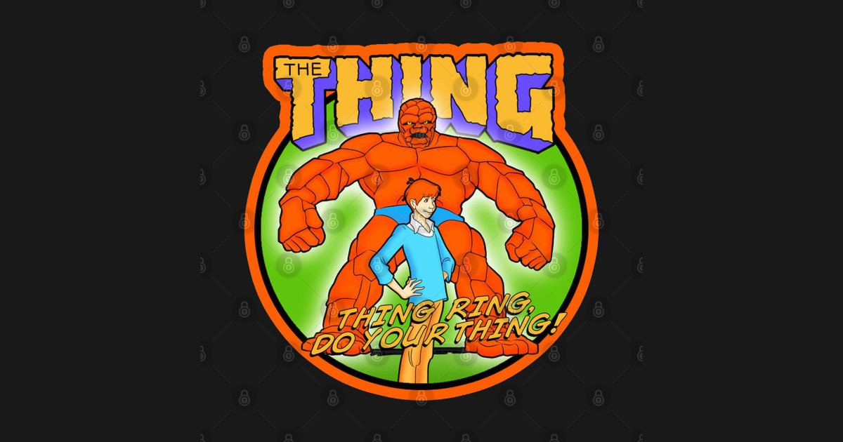 The Thing Cartoon - The Thing Cartoon - T-Shirt | TeePublic