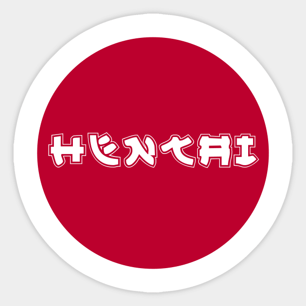 Hentai dot - Hentai - Sticker | TeePublic