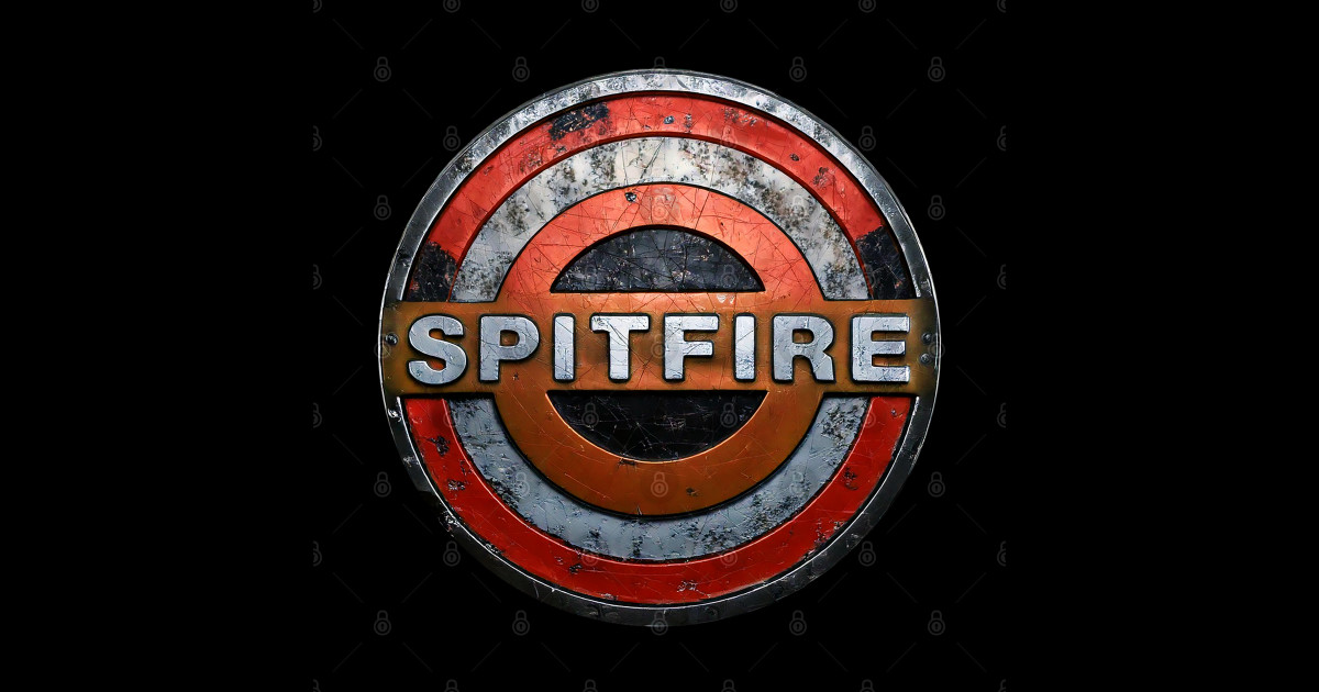 Spitfire - Spitfire - Sticker | TeePublic