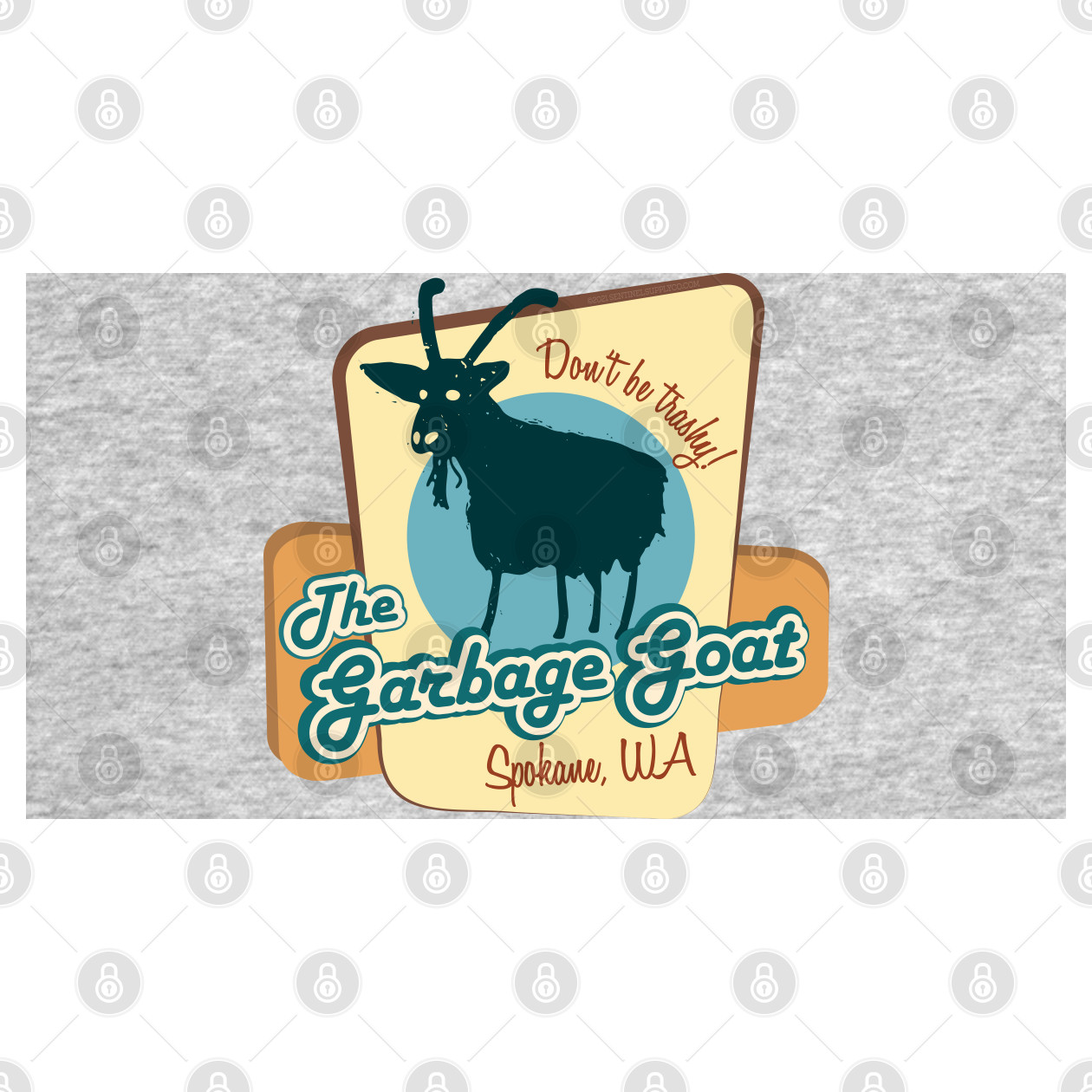 Garbage Goat Spokane Riverfront Park - Spokane - Hoodie | TeePublic