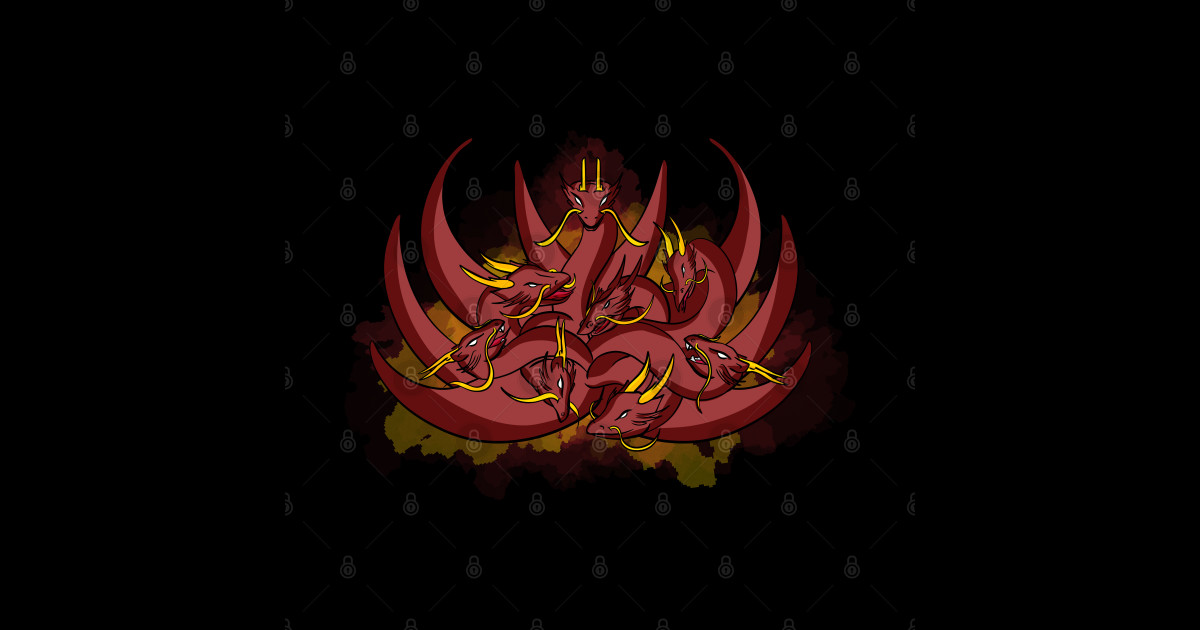 Koshi the Japanese monster - Dragon - Sticker | TeePublic