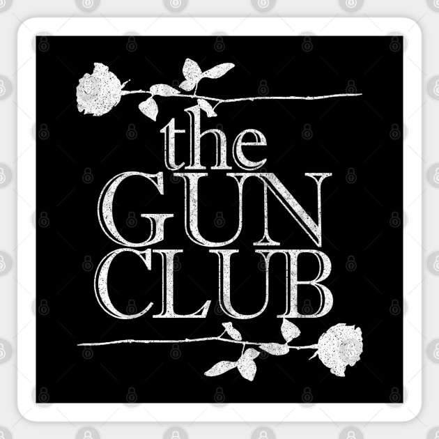 The Gun Club - Retro Styled Fan Art Design - The Gun Club - Sticker ...