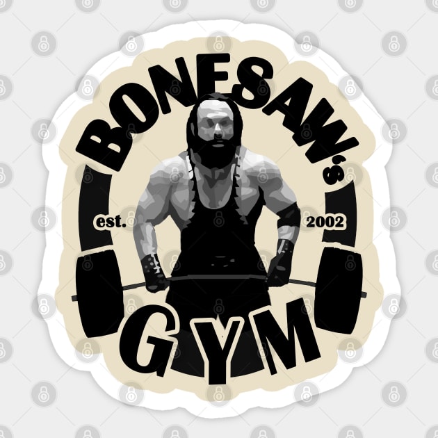Bonesaw's Gym - Spiderman - Sticker | TeePublic