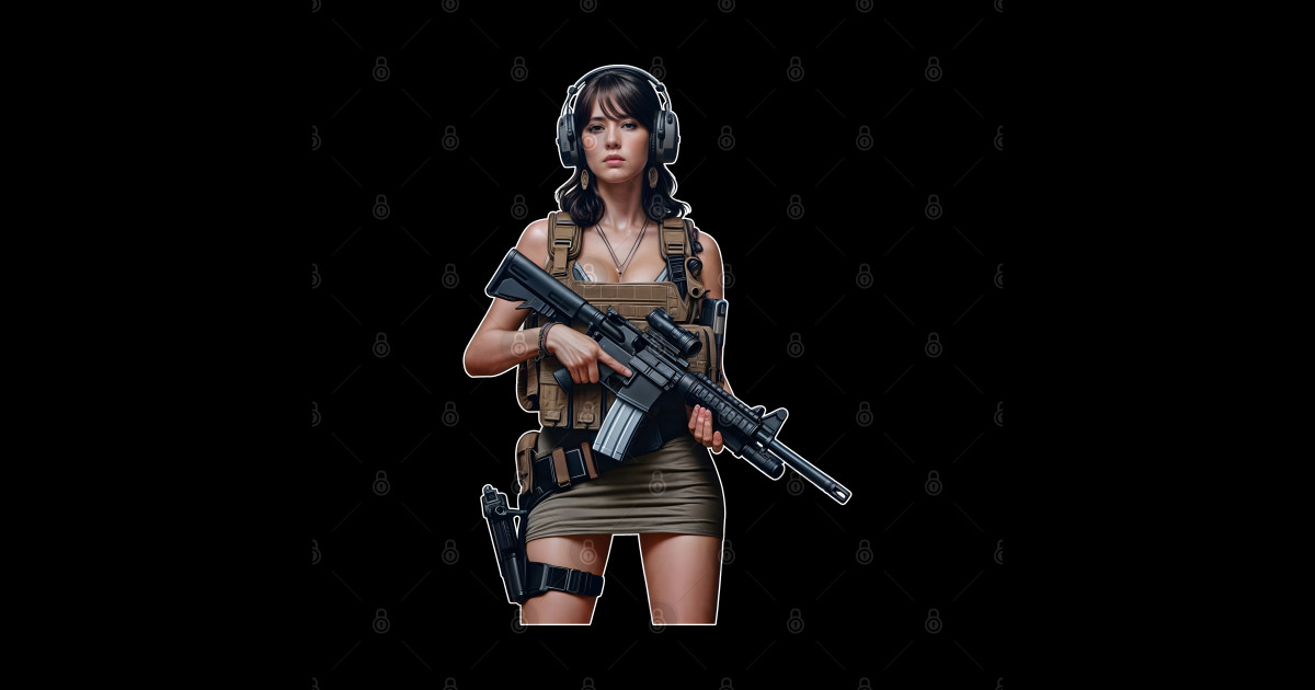 Tactical Girl - Tactical - Posters and Art Prints | TeePublic