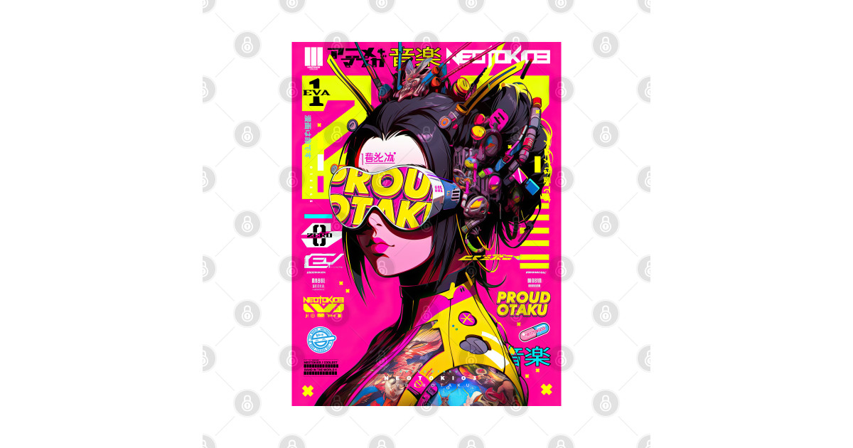CYBERPUNK GEISHA | Futuristic Anime Cyber Hyperpop | PROUD OTAKU ...