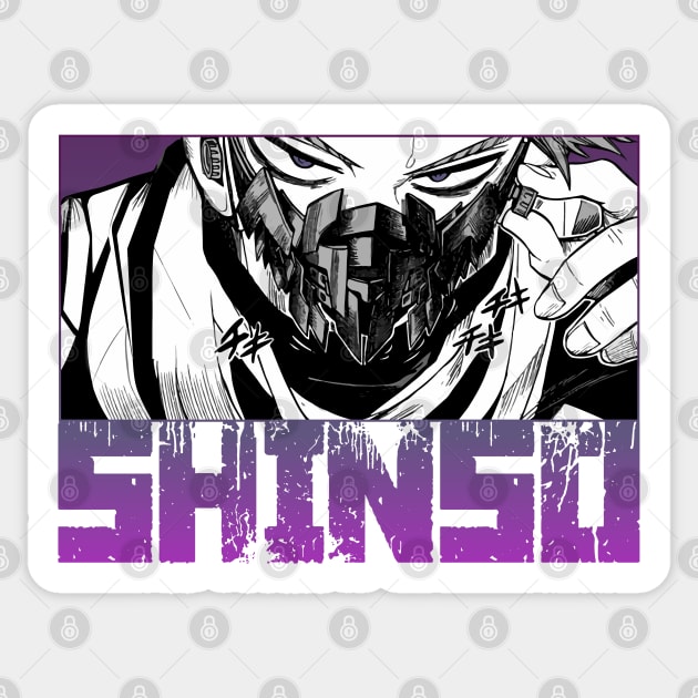 ShinsoHero - Hitoshi Shinso - Sticker | TeePublic