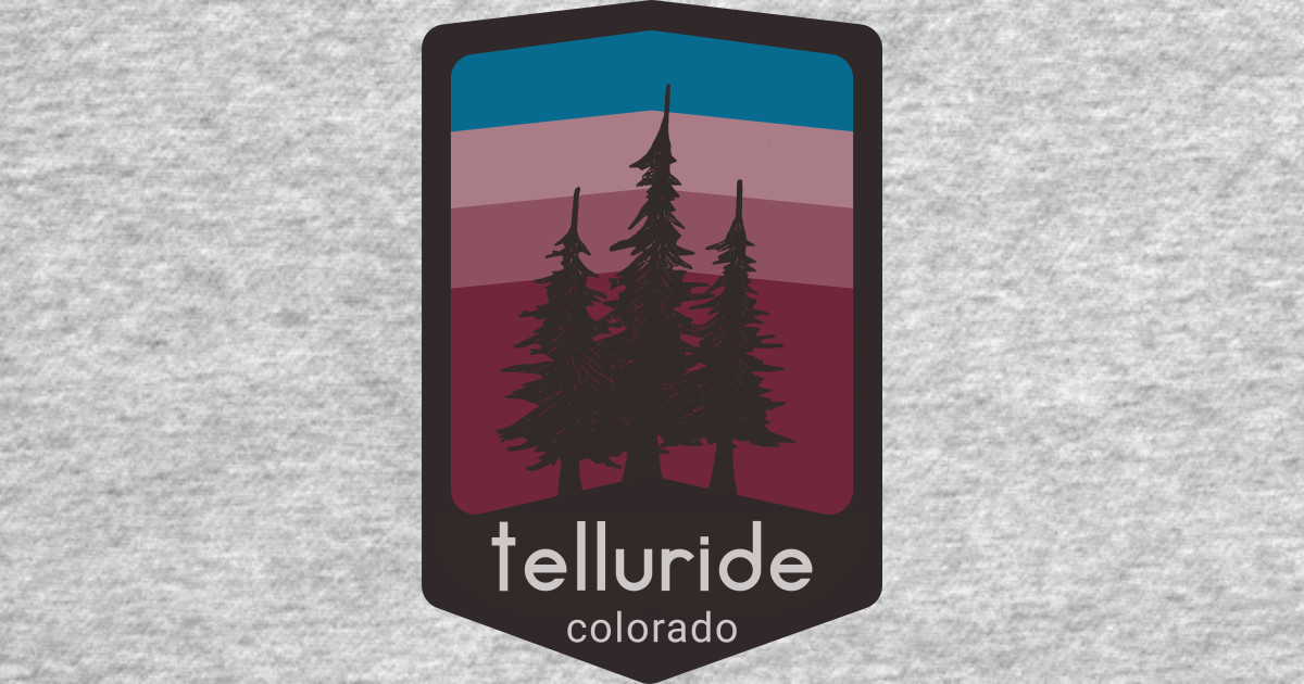 Telluride, Colorado Logo Apparel and Accessories - Telluride - T-Shirt ...
