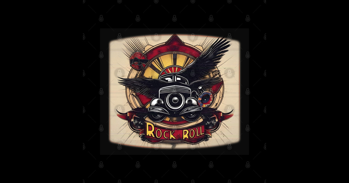 Rock Legends - Feel The Rock - Sticker | TeePublic