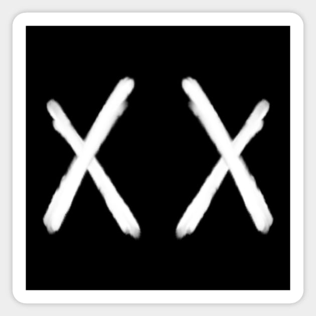 xx marks the spot - Hazbin Hotel - Sticker | TeePublic