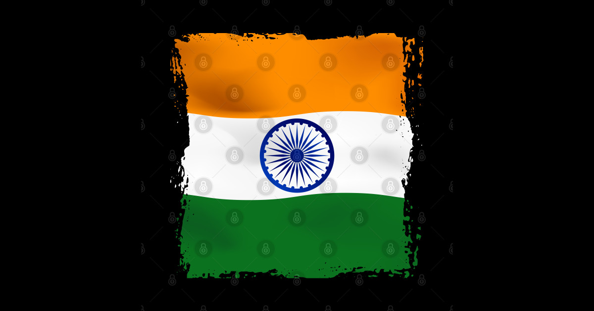 Indian national flag - Indian Flag - Sticker | TeePublic