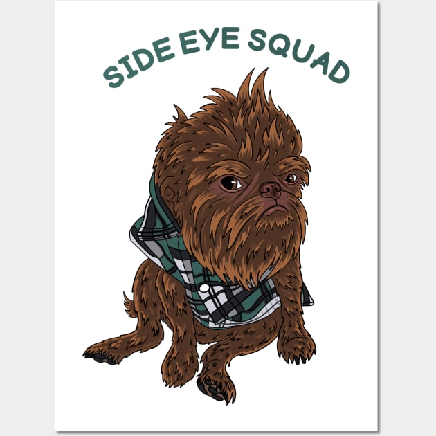 Side Eye Squad - Griffygirl - Posters and Art Prints | TeePublic