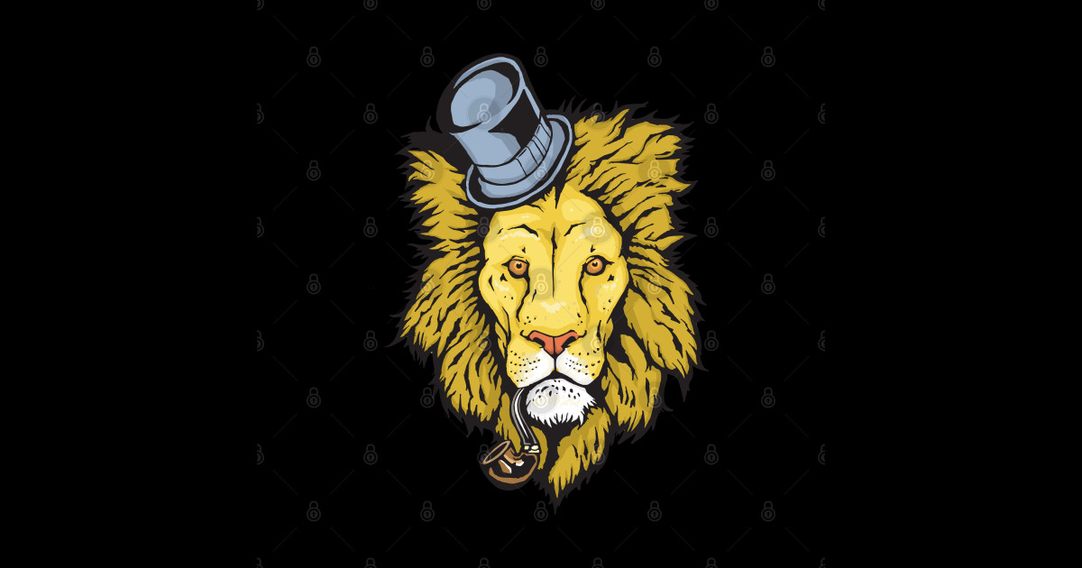 Regal Lion - Regal - Sticker | TeePublic