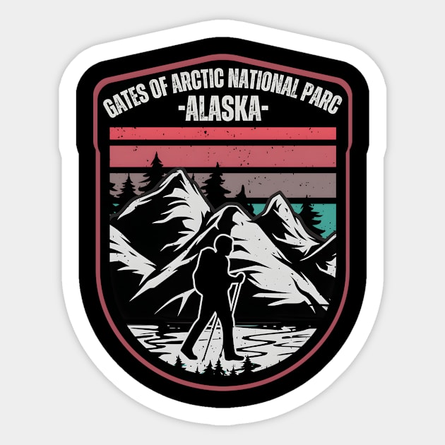 Gates of the Arctic National Park - Gates Of The Arctic - Sticker ...