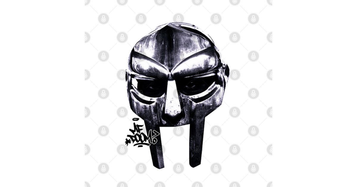 MF Doom Mask - Rapper - T-Shirt | TeePublic