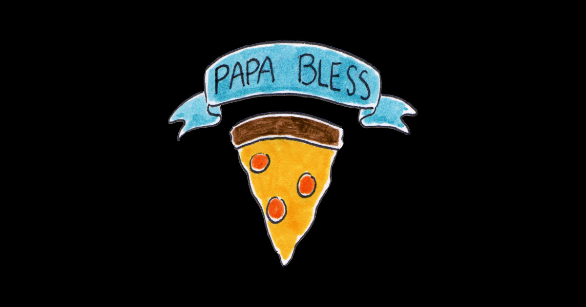 Papa Bless - Papa Bless - Sticker | TeePublic