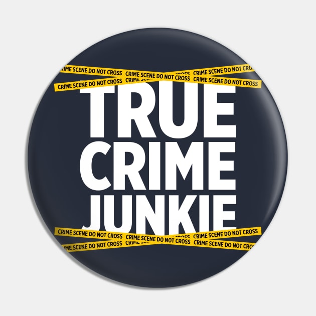 True Crime Junkie crime scene tape murder killer t-shirt - True Crime ...