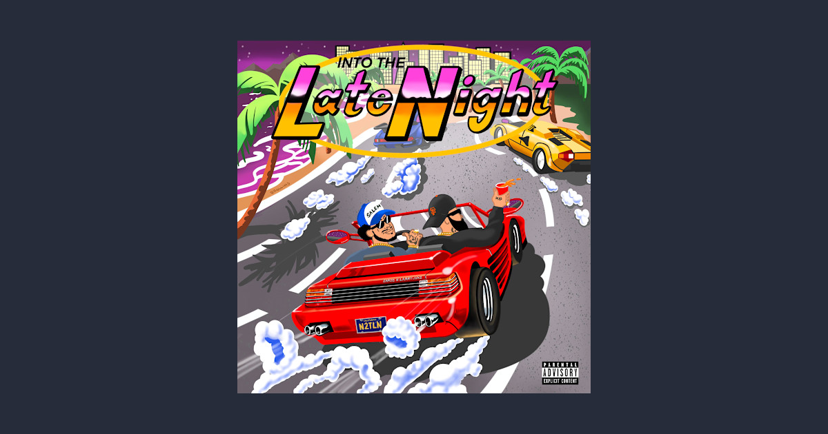 Into the Late Night - Rapper - T-Shirt | TeePublic