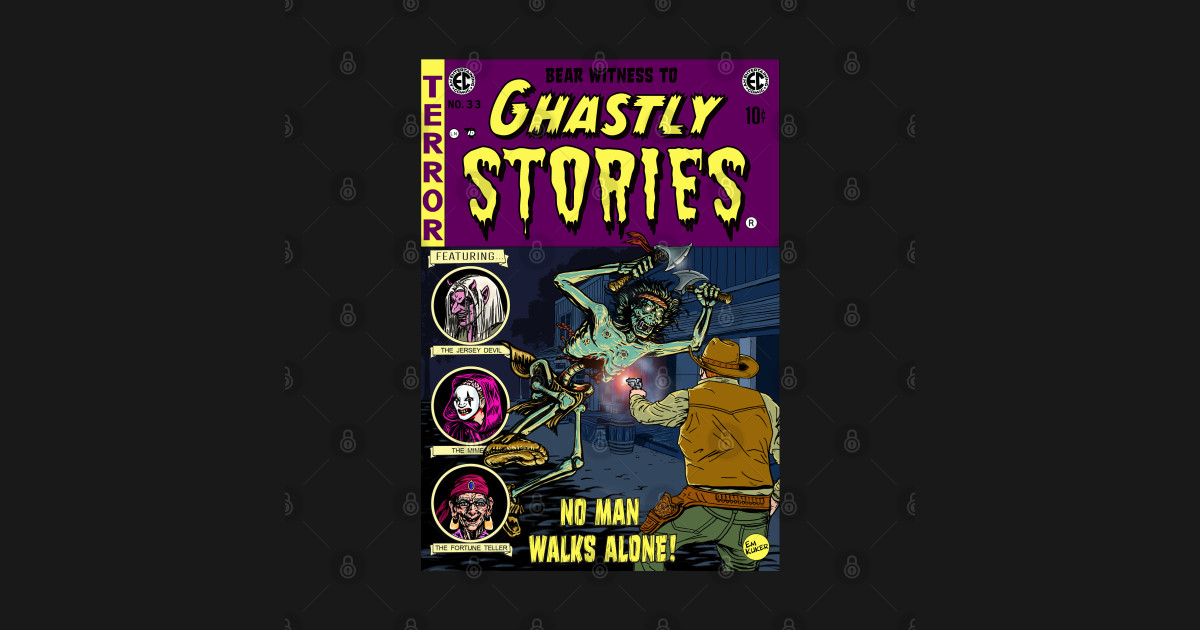 Ghastly Stories Horror Comic #33 No Man Walks Alone! - Tales From The ...